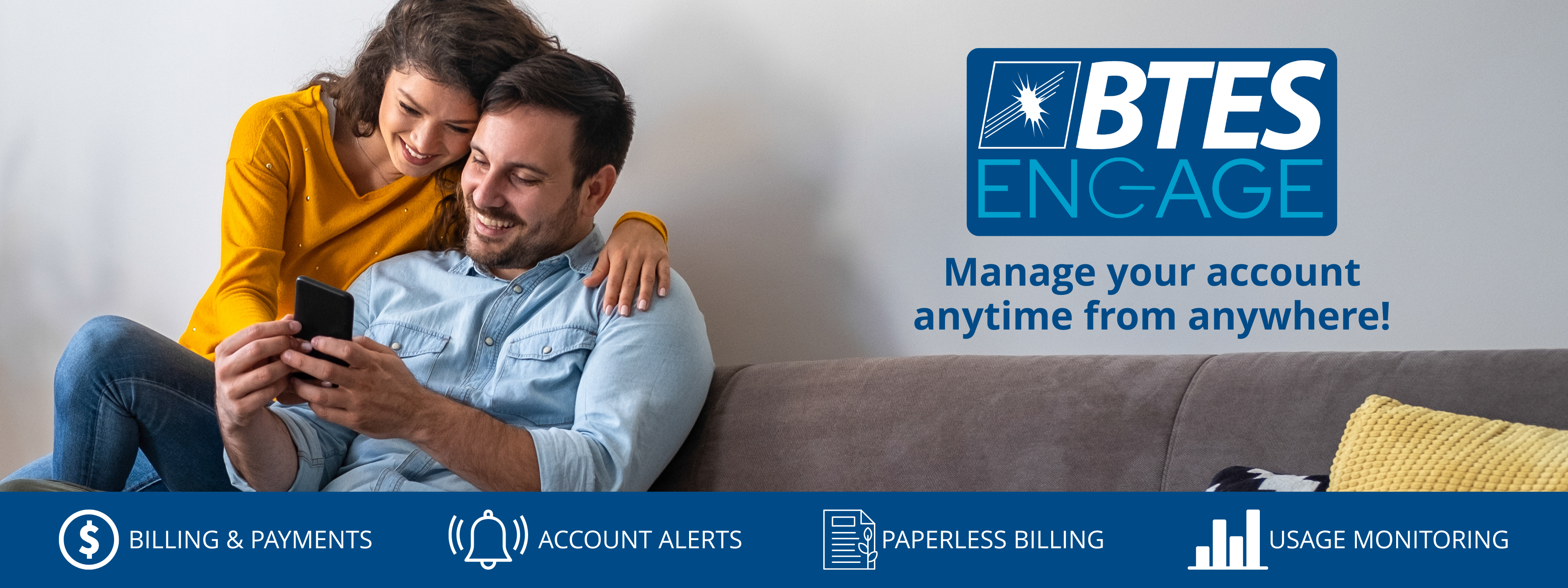 BTES Engage Mobile App & Customer Portal | BTES